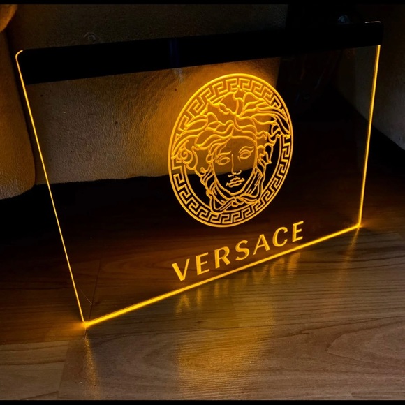 Other | Versace Led Neon Light Sign 8x12 | Poshmark